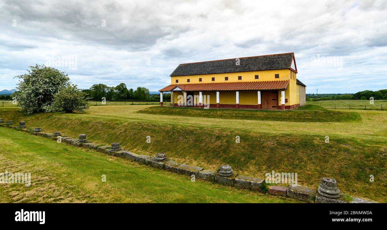 Roman Wroxeter, Shropshire, England Stock Photo - Alamy