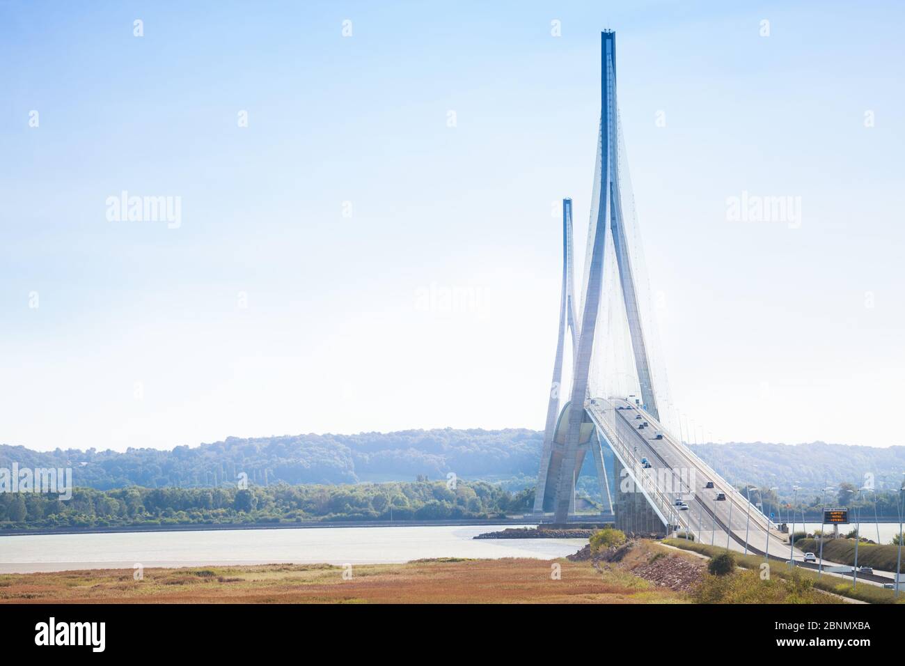 Normandy bridge hi-res stock photography and images - Alamy