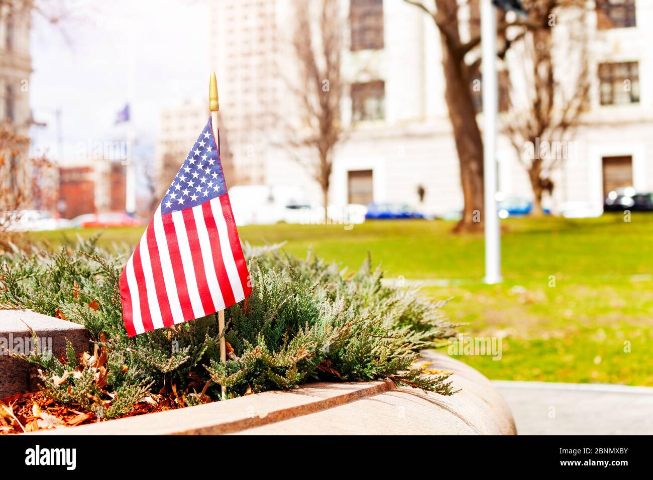 Albany flag hi-res stock photography and images - Alamy