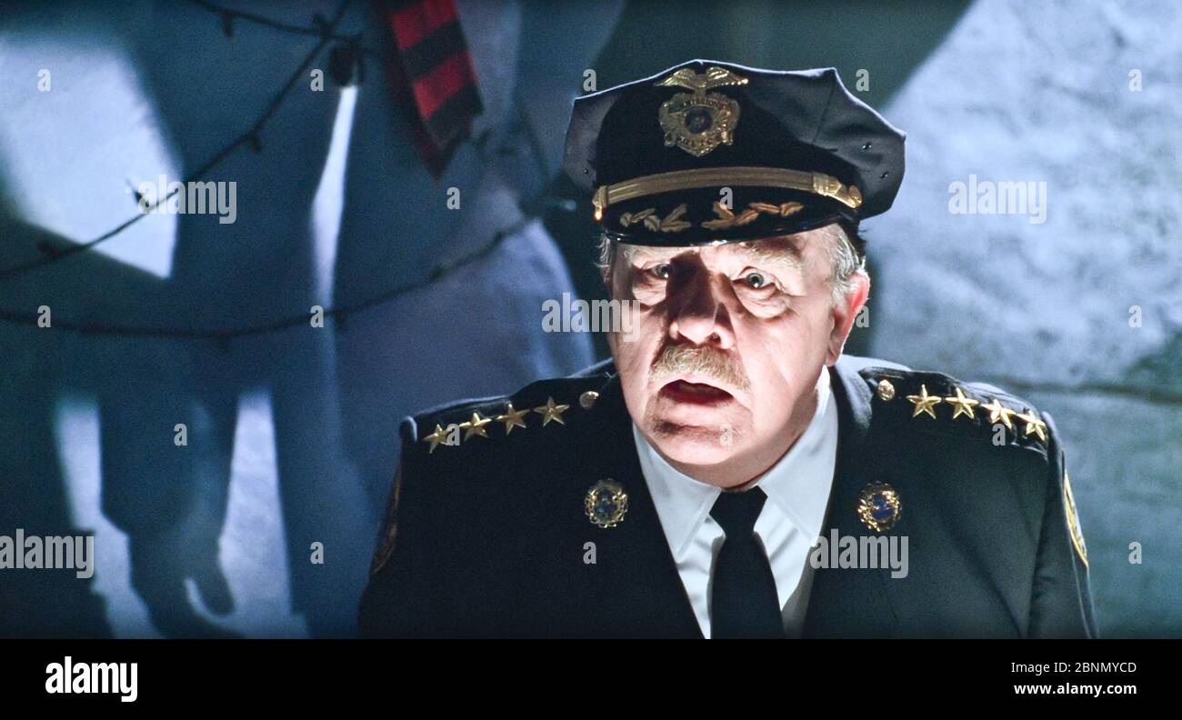 USA. Pat Hingle in a scene from the ©Warner Bros film : Batman & Robin ...