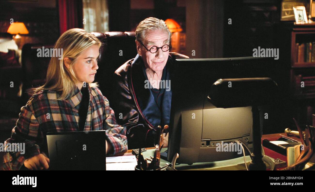 USA. Michael Gough ,Alicia Silverstone in a scene from the ©Warner Bros ...