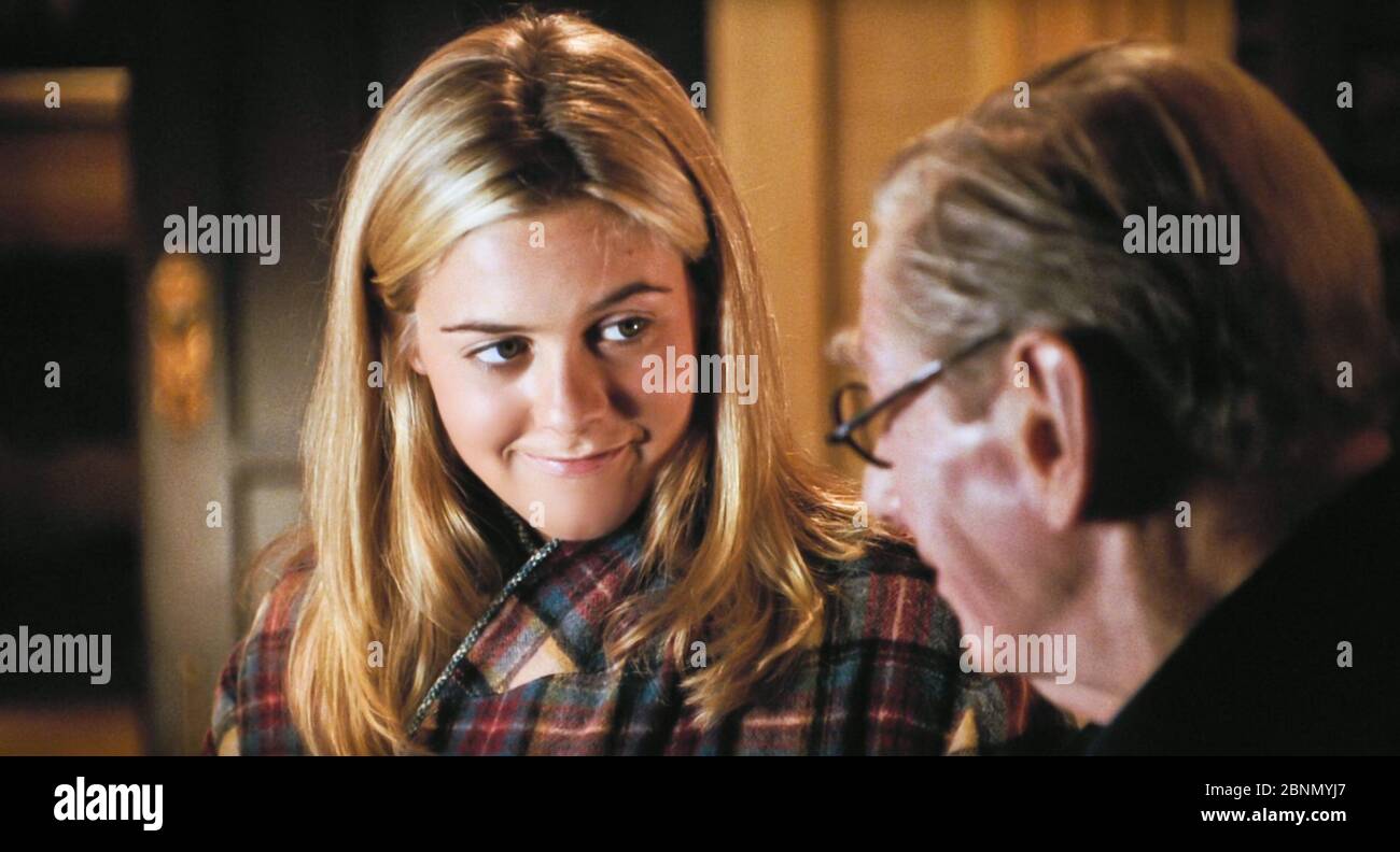 USA. Michael Gough ,Alicia Silverstone in a scene from the ©Warner Bros ...