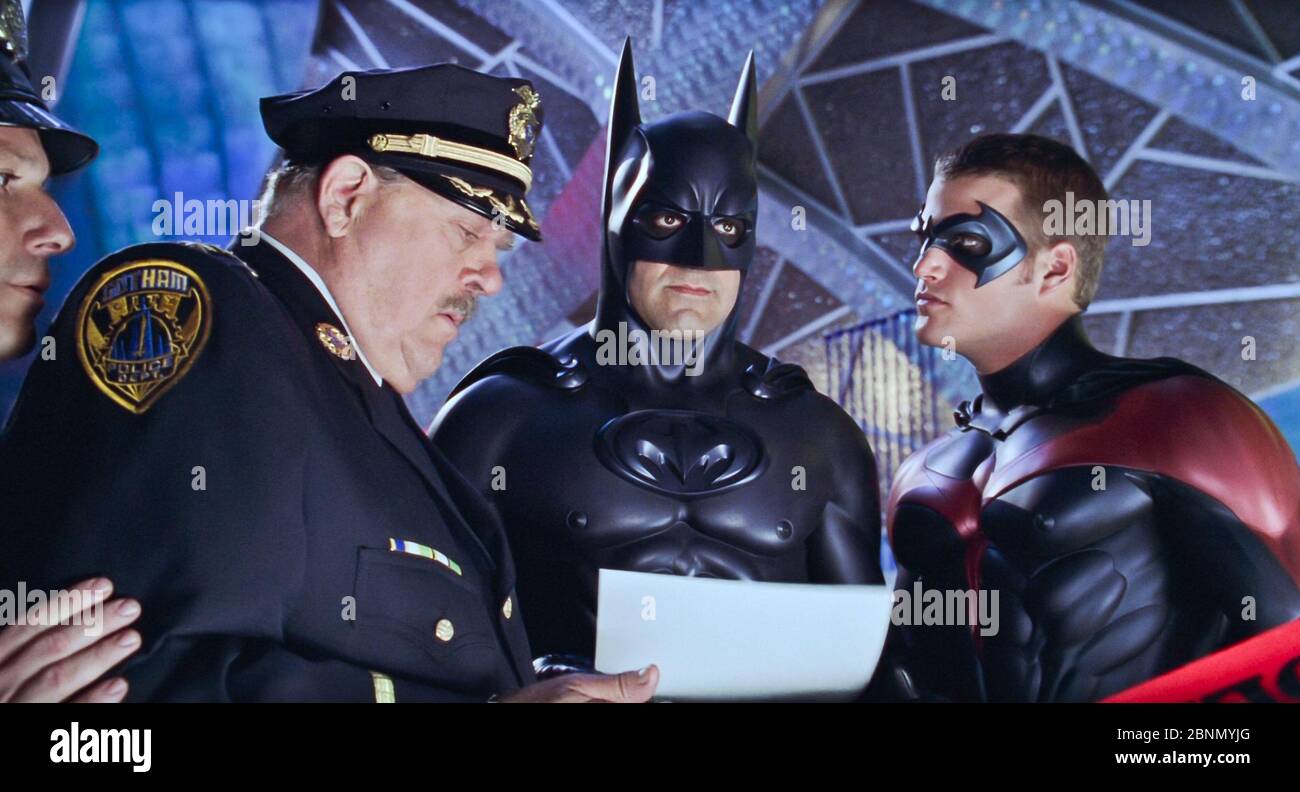 USA. George Clooney and Chris O'Donnell in a scene from the ©Warner ...