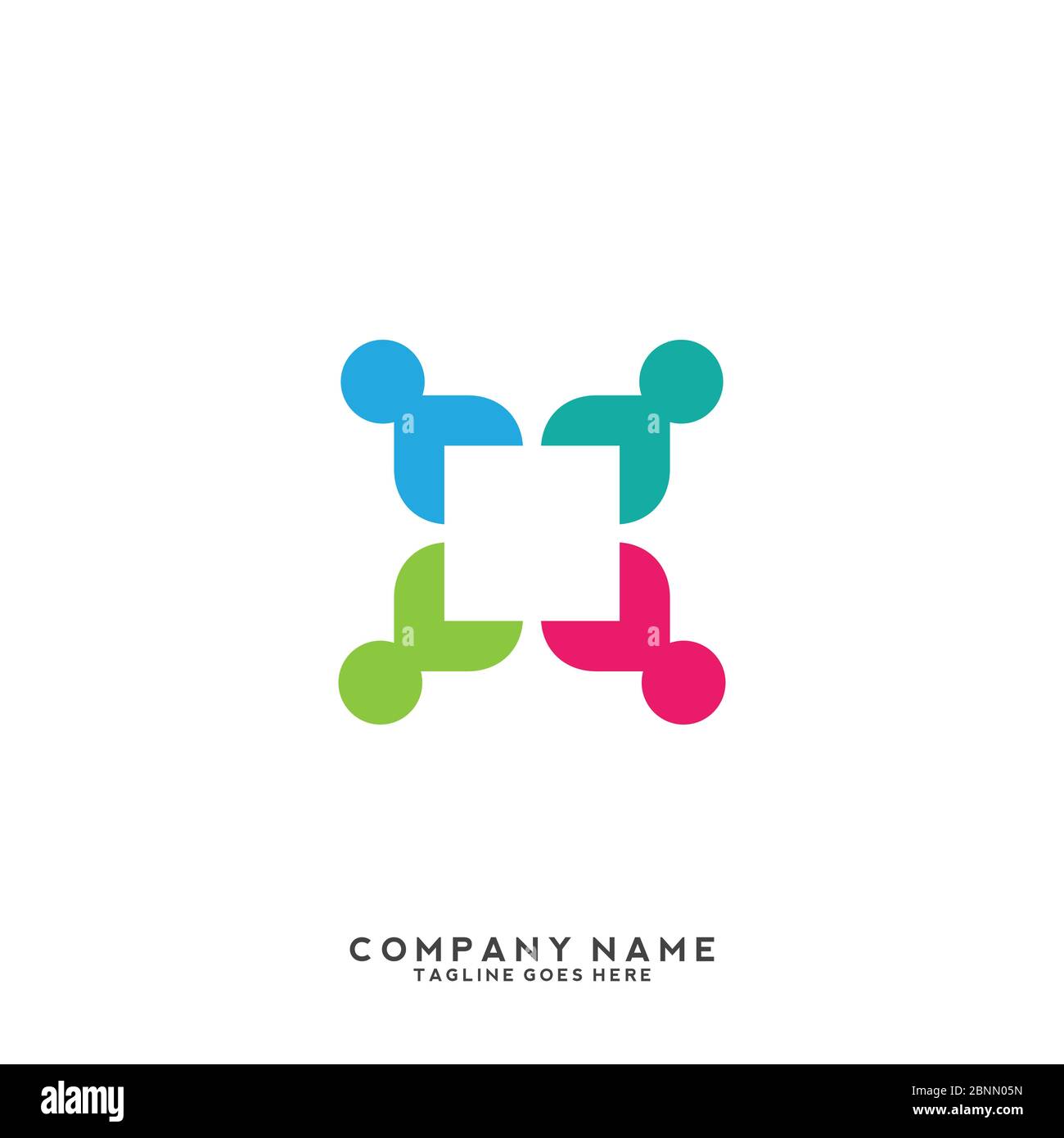 At logo vector vectors hi-res stock photography and images - Alamy