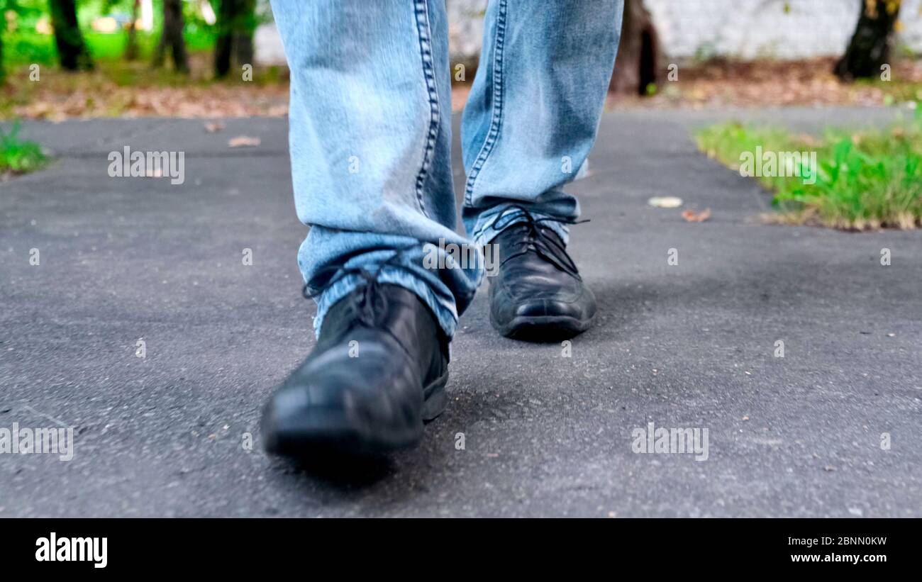 Human mans leg hi-res stock photography and images - Alamy