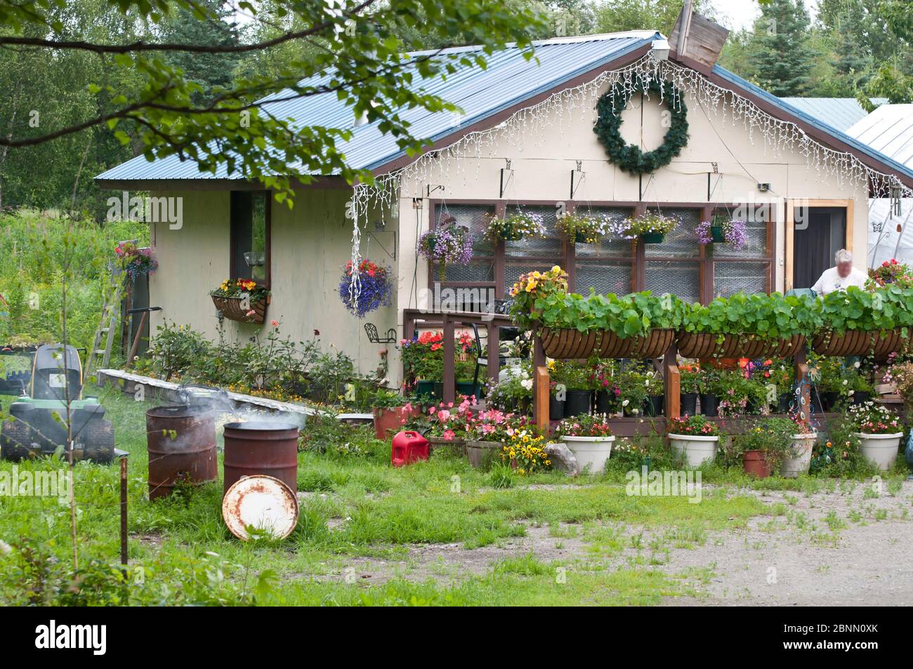 Alaska rural building hi-res stock photography and images - Alamy