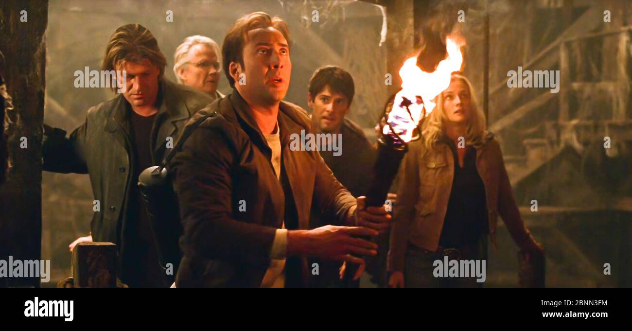 USA. Sean Bean , Diane Kruger , Nicolas Cage , Justin Bartha and Jon ...