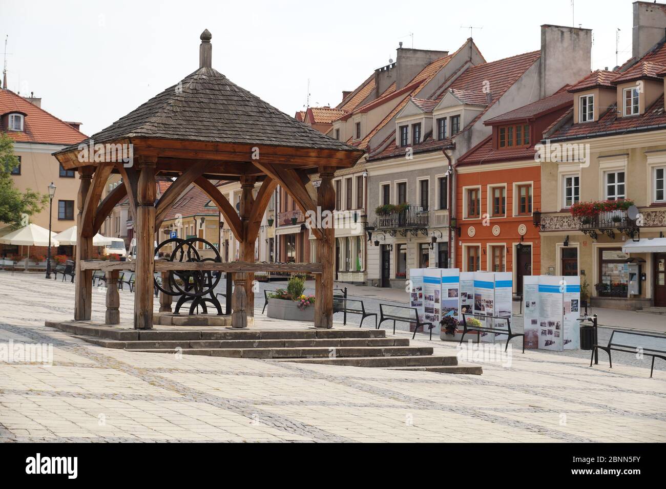 The main square of the city. The historic center of the city of ...