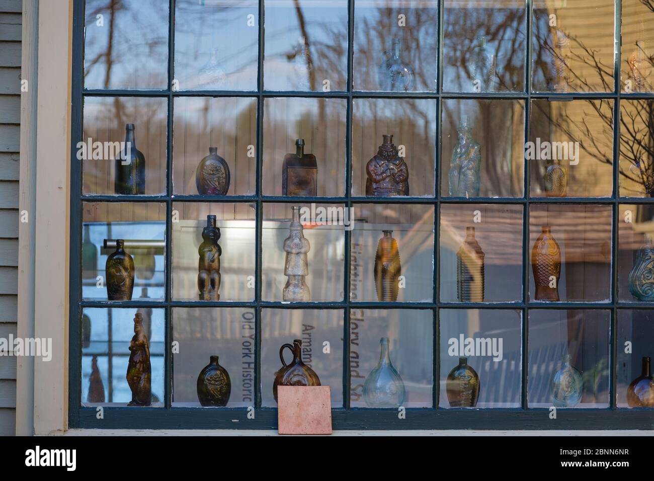 Emerson-Wilcox House in York Village in York, Maine during the autumn ...
