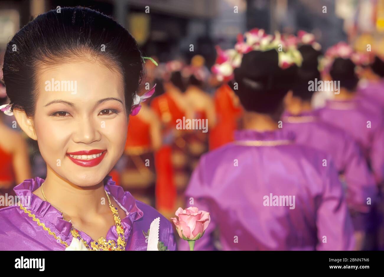 Thai woman smiling hi-res stock photography and images - Alamy