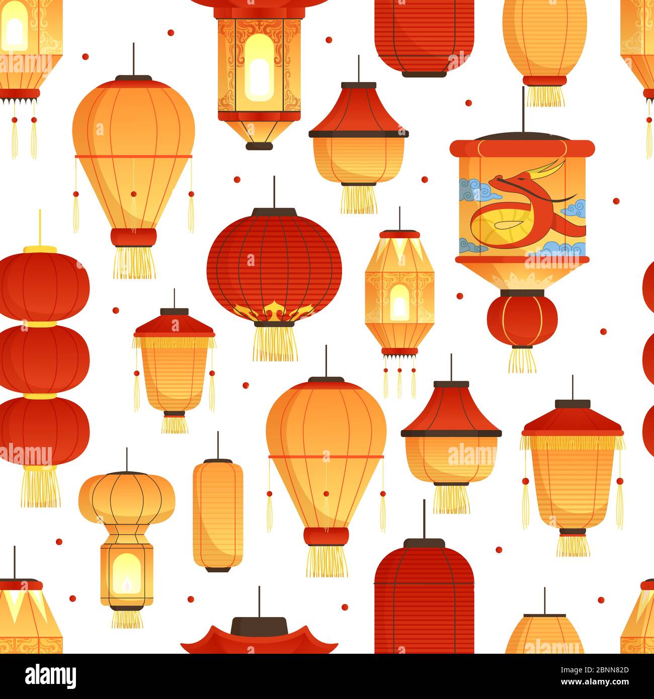 Chinese dragon symbol hang hanging Stock Vector Images - Alamy