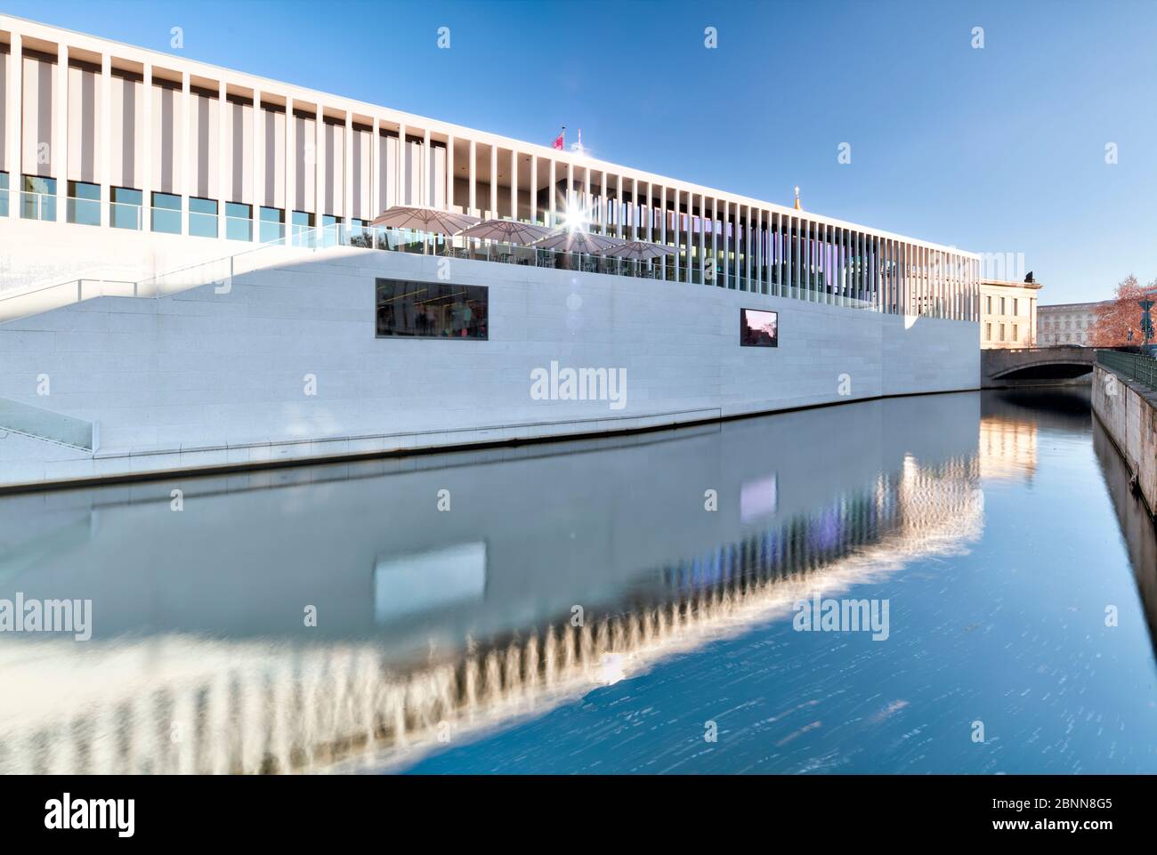 Spree, James-Simon-Galerie, Museum, Museum Island, Berlin-Mitte, Berlin ...