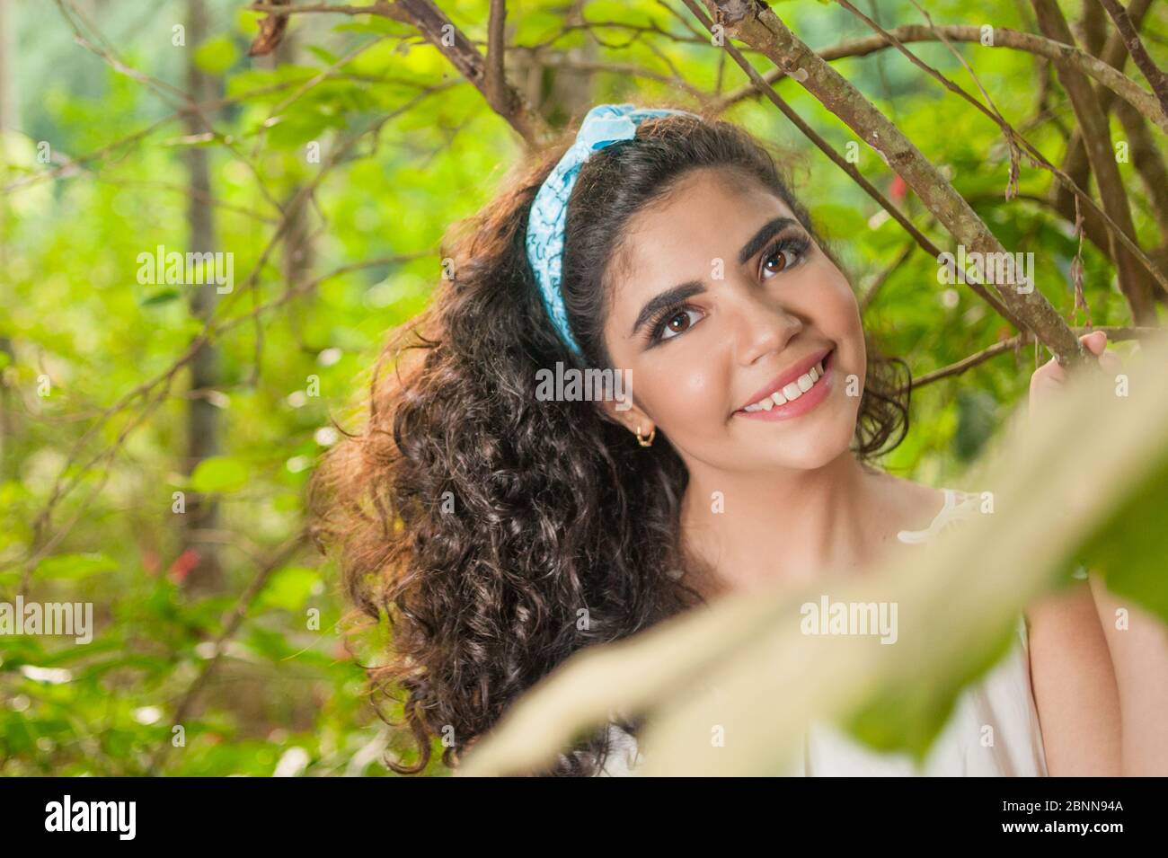 Peaceful expression hi-res stock photography and images - Alamy