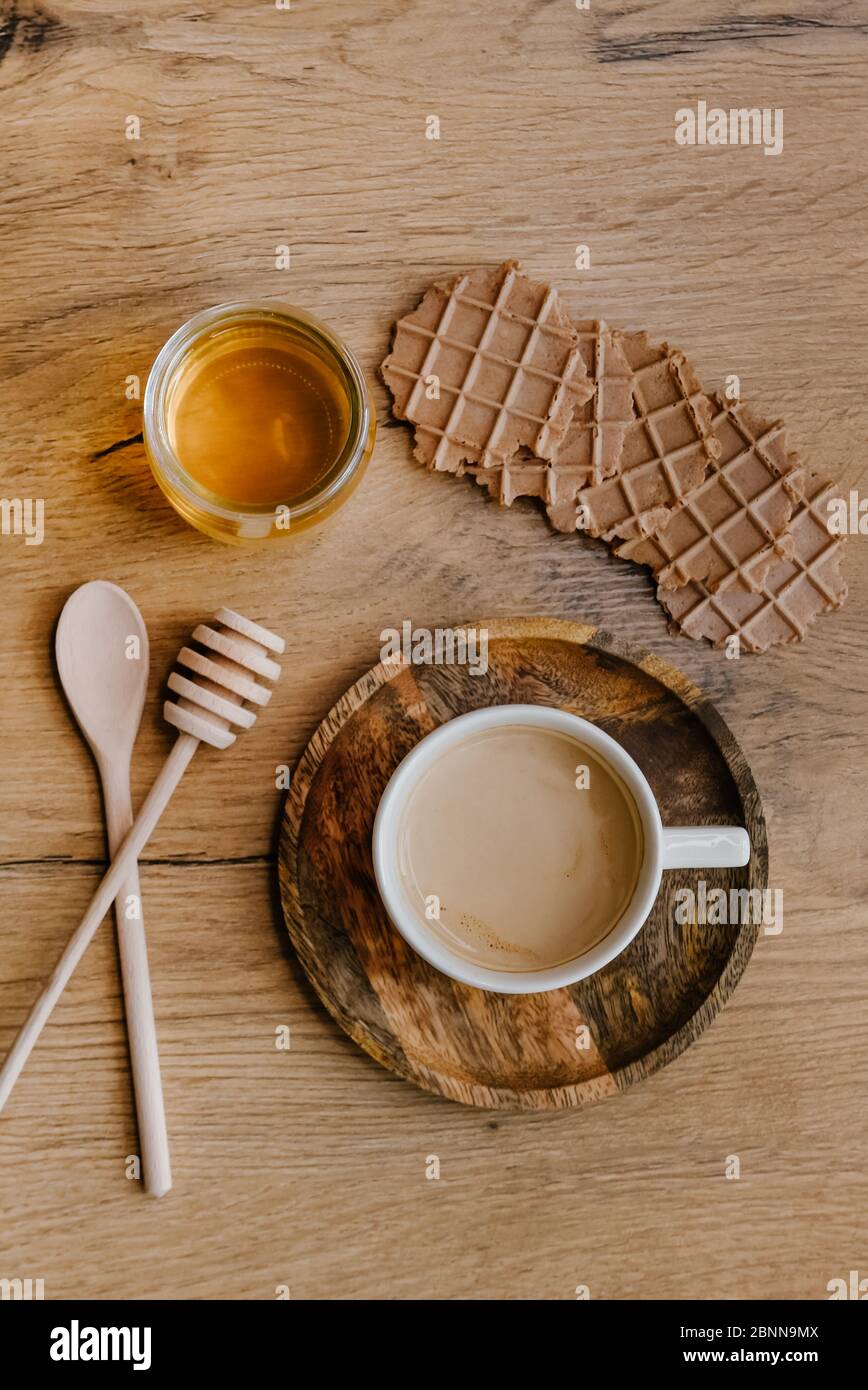 Healthy snack set Stock Photo - Alamy