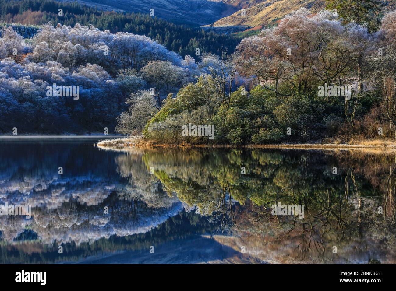 Loch Achray, in the Trossachs, Scotland Stock Photo - Alamy