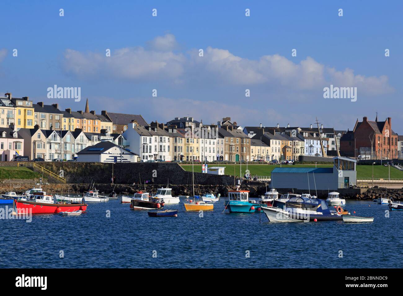 Harbour, Portrush, County Antrim, Ulster, Northern Ireland, Europe ...