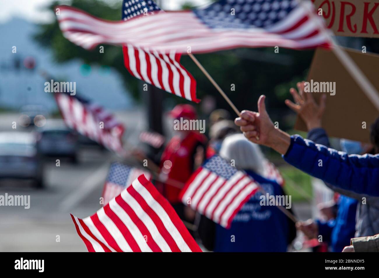 American veterans cheer hi-res stock photography and images - Alamy