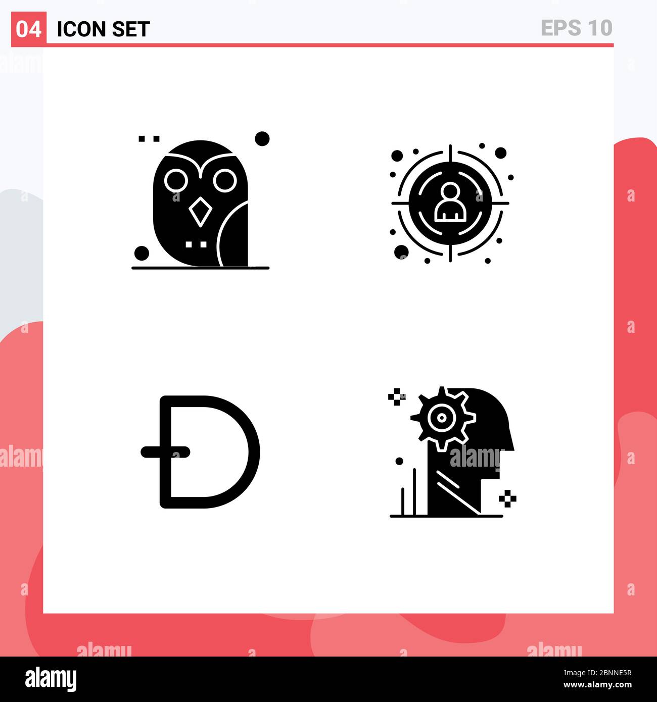 Animal coin Stock Vector Images - Alamy