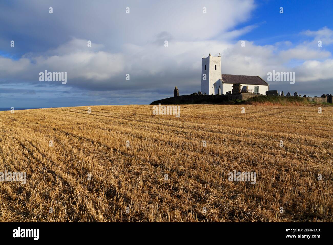 Ballintoy Church, Ballintoy Village, County Antrim, Ulster, Northern ...