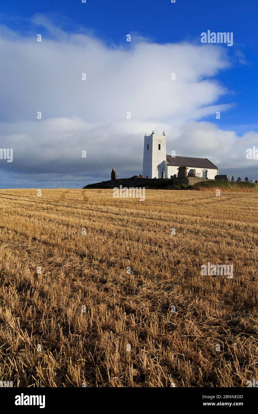 Ballintoy Church, Ballintoy Village, County Antrim, Ulster, Northern ...