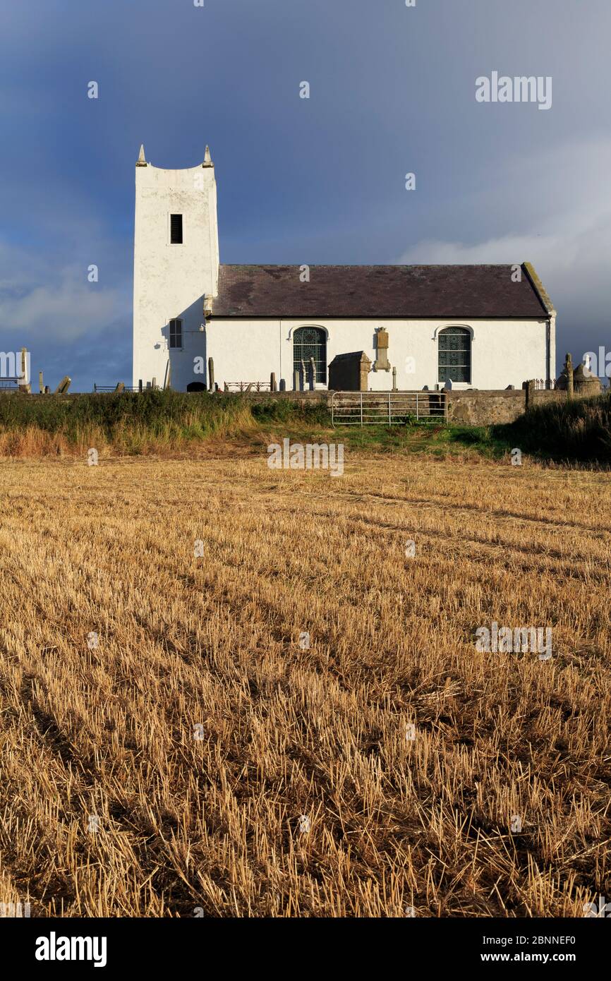 Ballintoy Church, Ballintoy Village, County Antrim, Ulster, Northern ...