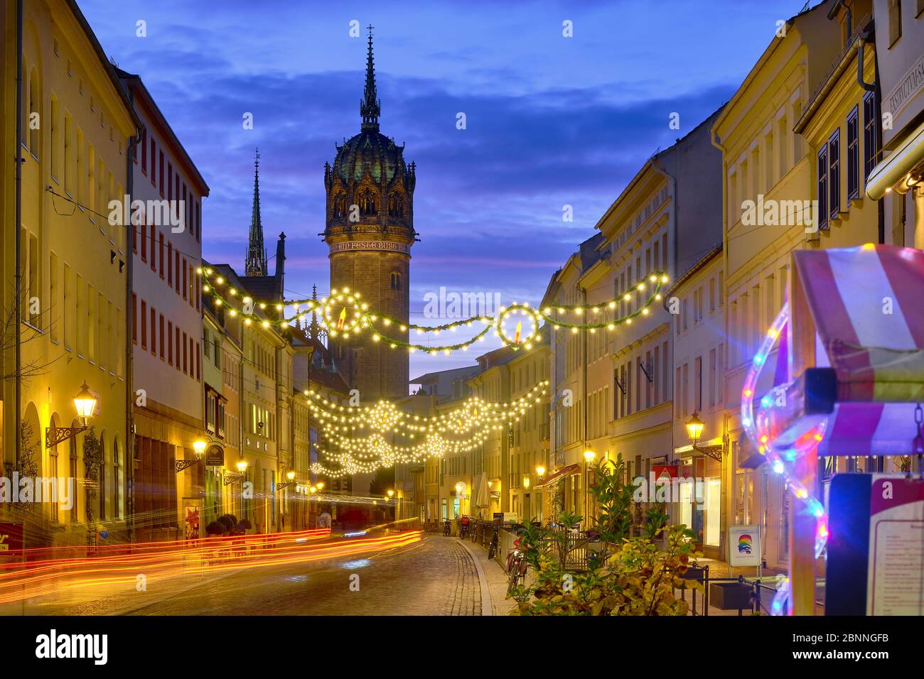Wittenberg castle church hi-res stock photography and images - Alamy