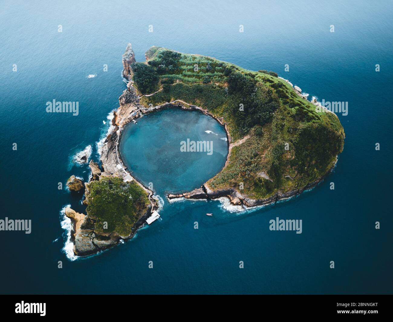 Azores, Sao Miguel, Islet of Vila Franca do Campo Stock Photo - Alamy