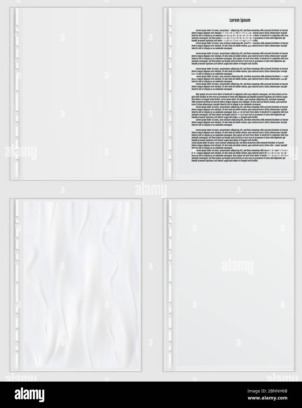Transparent pocket folder hi-res stock photography and images - Alamy