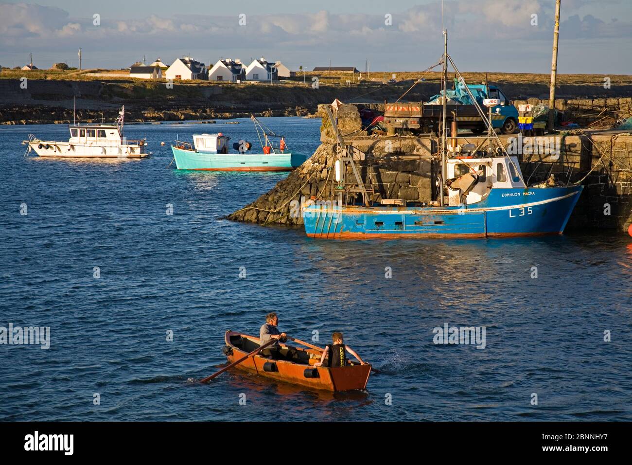 Kilbaha Pier, Loop Head, County Clare, Ireland Stock Photo - Alamy
