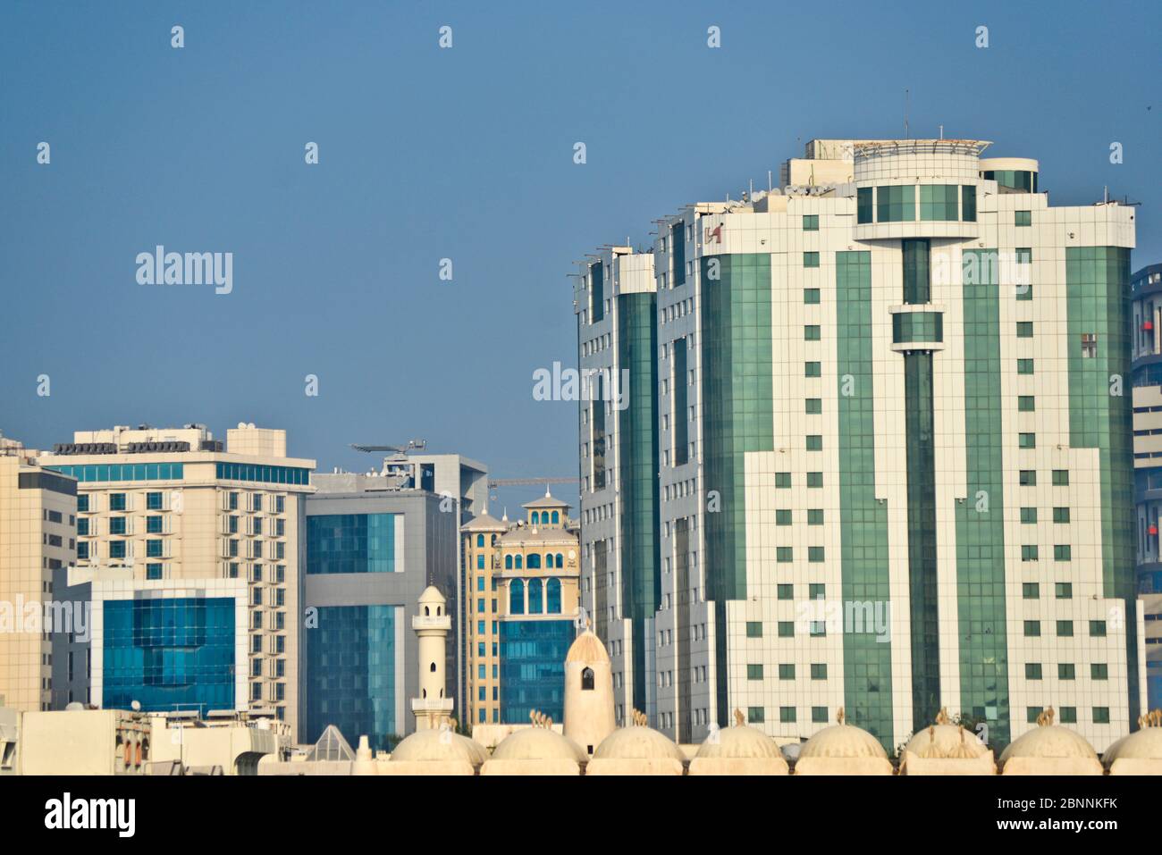Doha skyline hi-res stock photography and images - Alamy