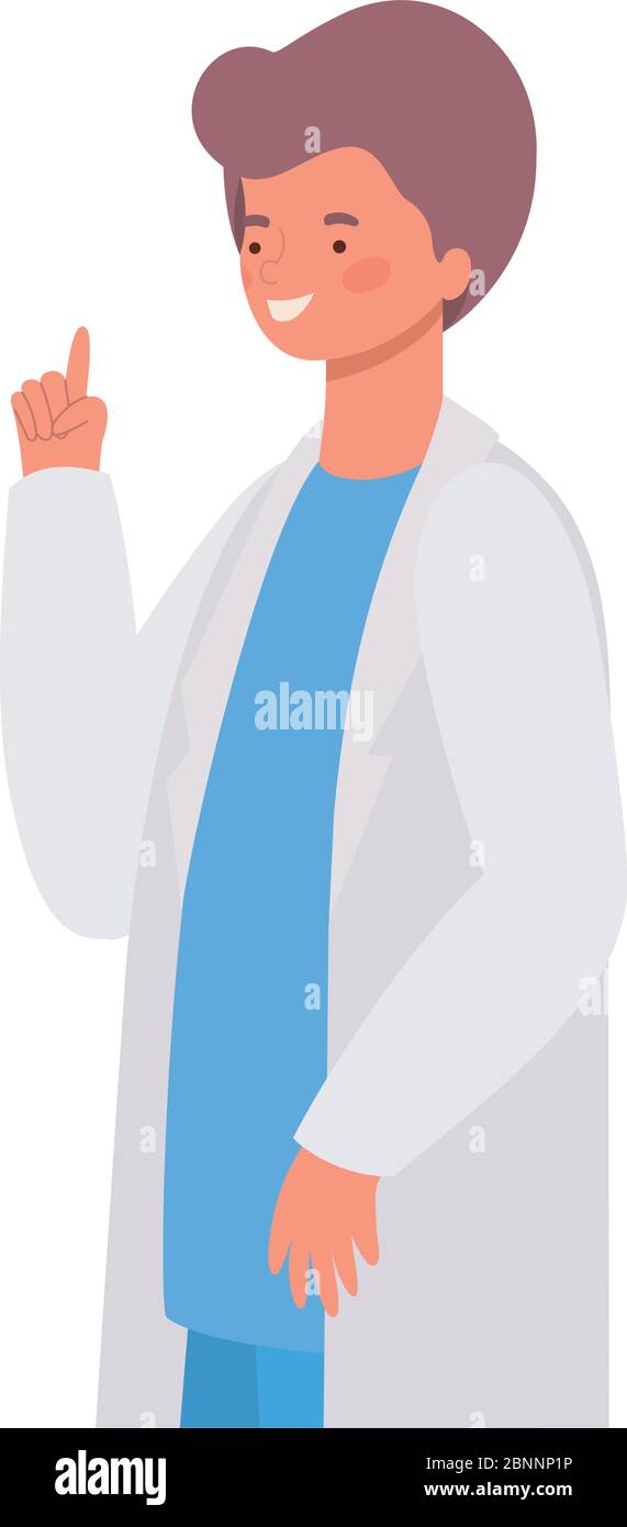 Man doctor with uniform vector design Stock Vector Image & Art - Alamy