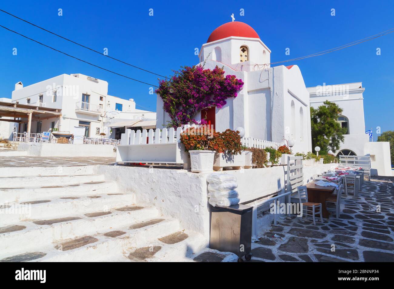 Mykonos Town, Mykonos, Cyclades Islands, Greece Stock Photo - Alamy