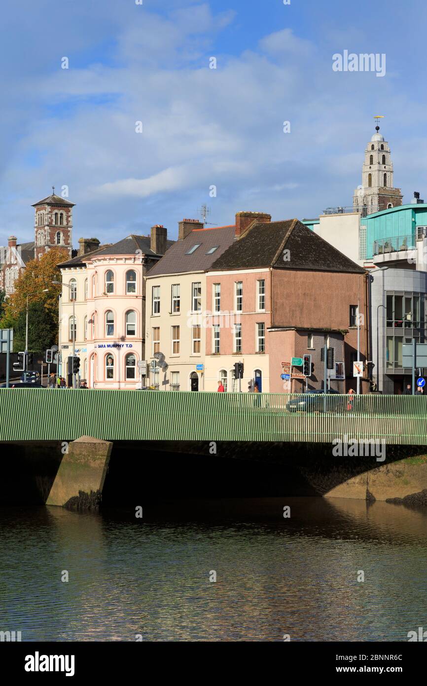 Christy Ring Bridge over the River Lee,Camden Quay,Cork City,County ...