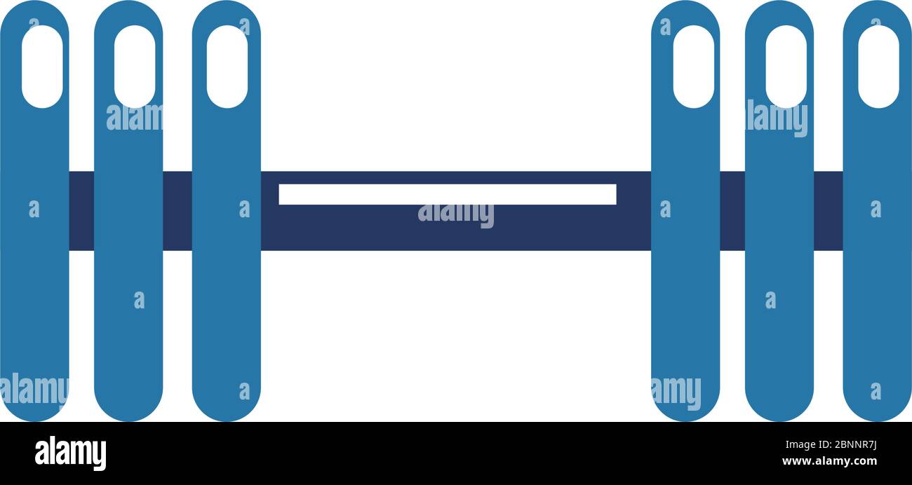 Weight flat style icon design, Gym sport bodybuilding healthy lifestyle ...