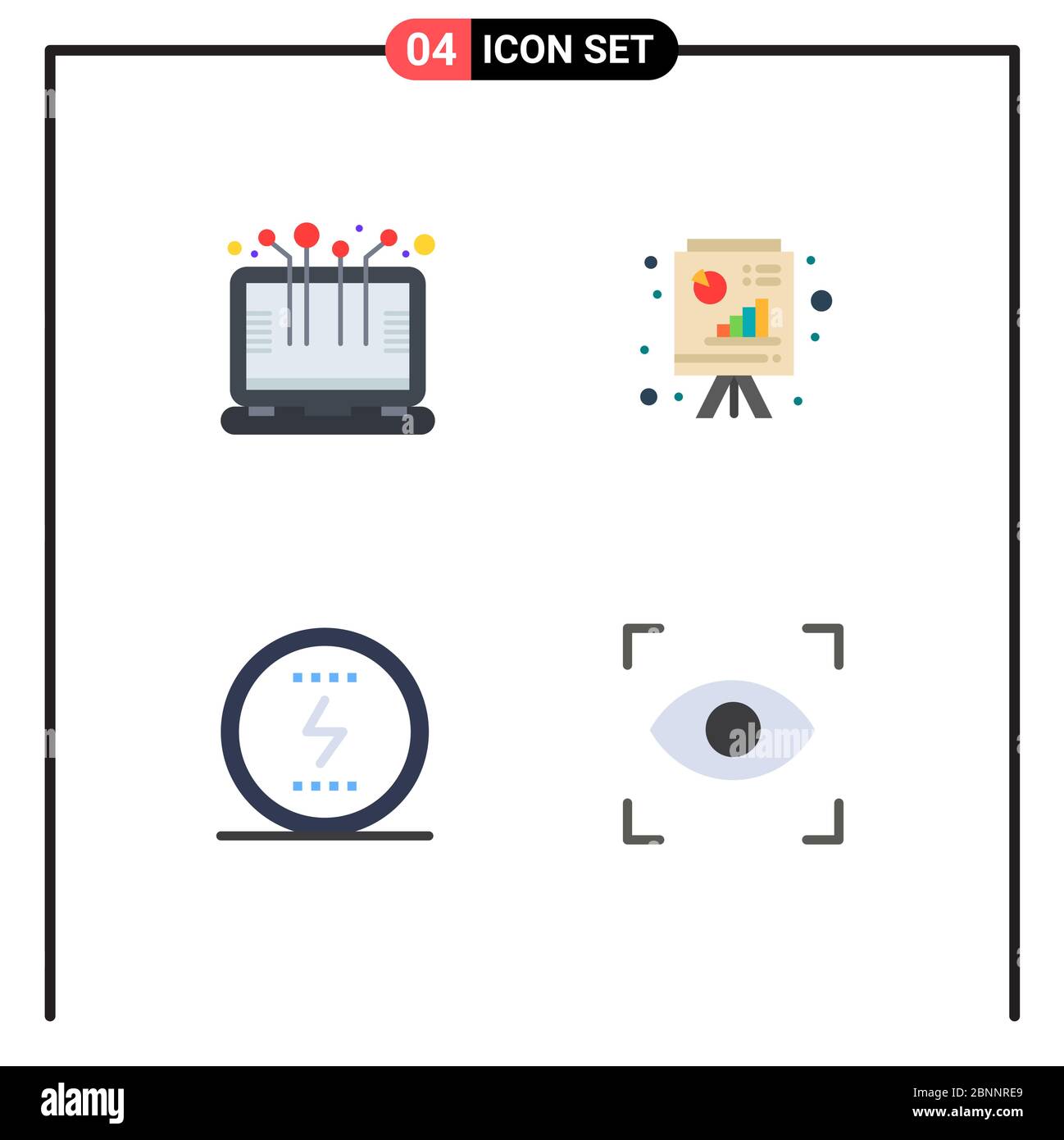 Laptop powerpoint Stock Vector Images - Alamy