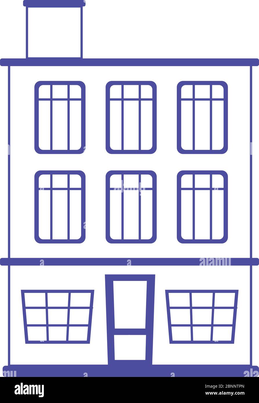 Metropolis living Stock Vector Images - Alamy