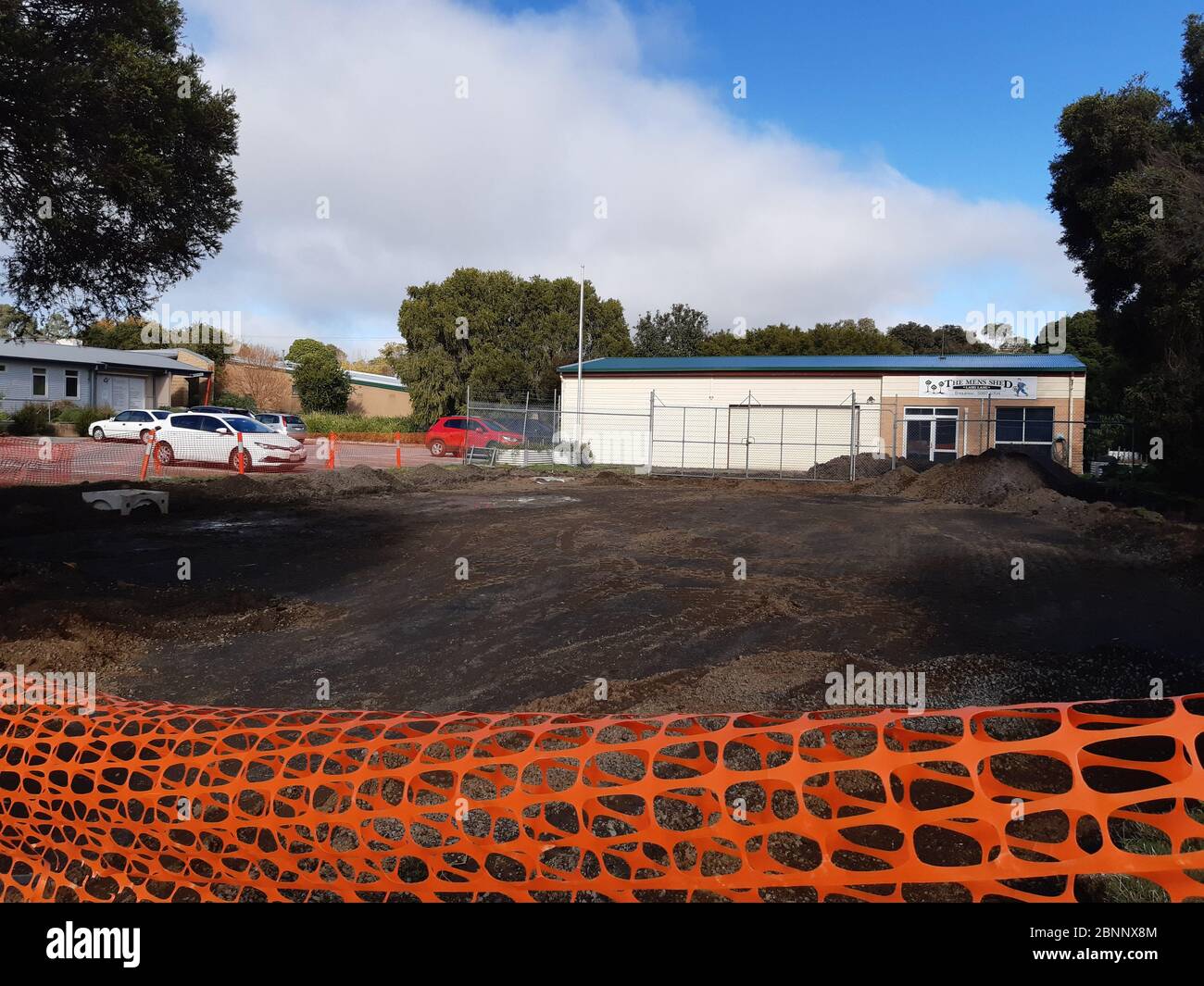 Car park under construction Stock Photo - Alamy