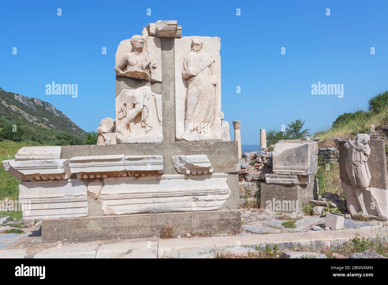 Monument to Memmio, Turkey, Asia Minor, Asia Stock Photo - Alamy