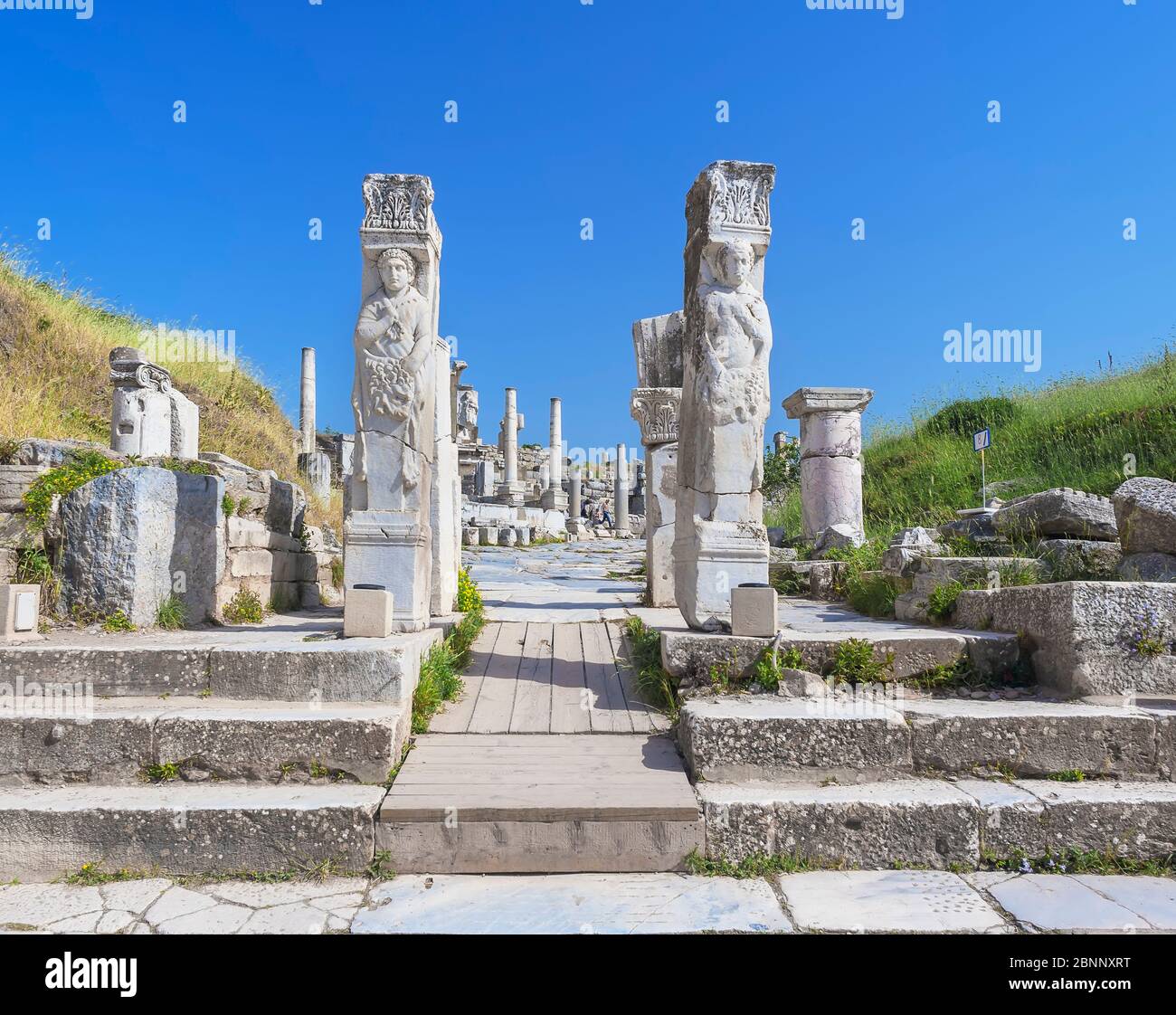 Hercules Gate, Ephesus, Turkey, Asia Minor, Asia Stock Photo - Alamy