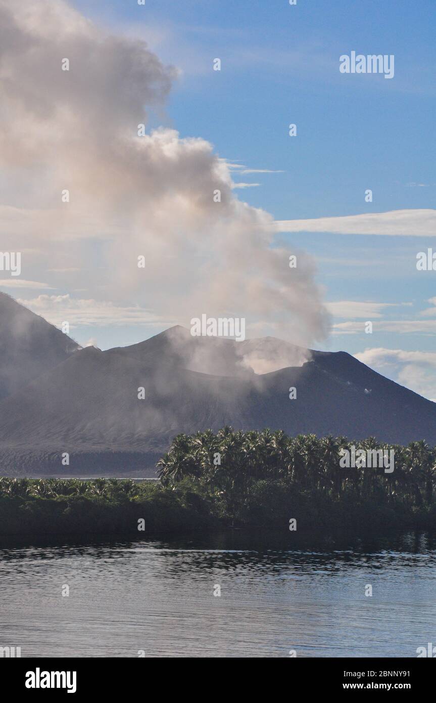 The Rabaul Volcano, Papua New Guinea Stock Photo - Alamy