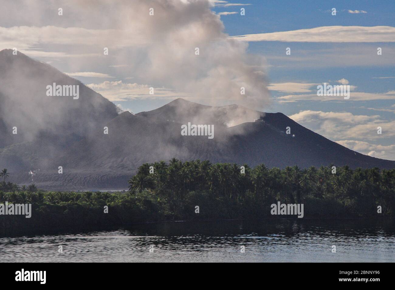 The Rabaul Volcano, Papua New Guinea Stock Photo - Alamy