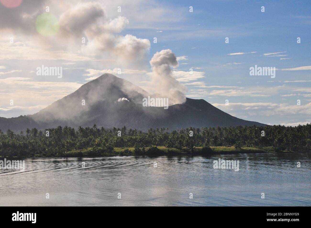 The Rabaul Volcano, Papua New Guinea Stock Photo - Alamy