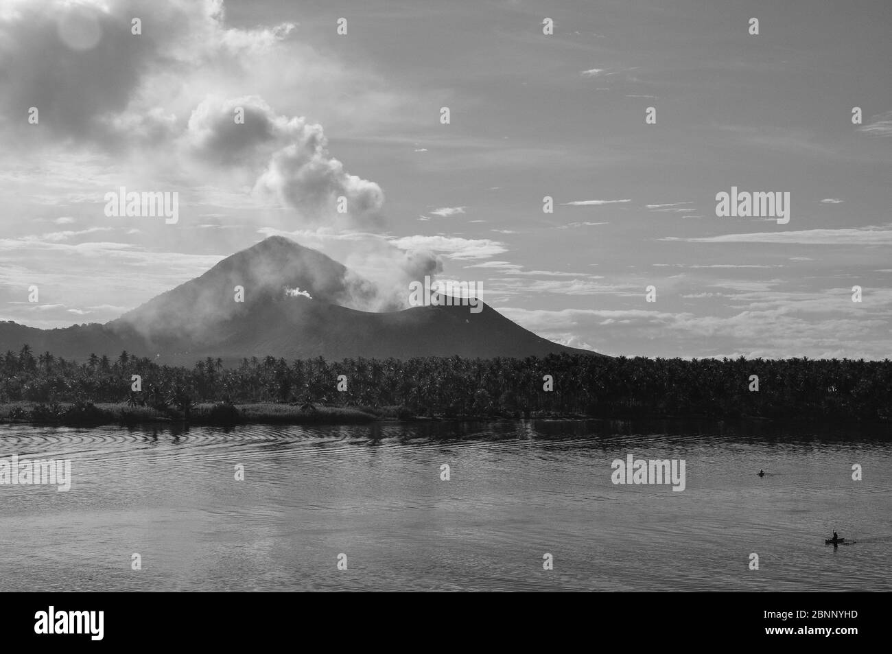 The Rabaul Volcano, Papua New Guinea Stock Photo - Alamy
