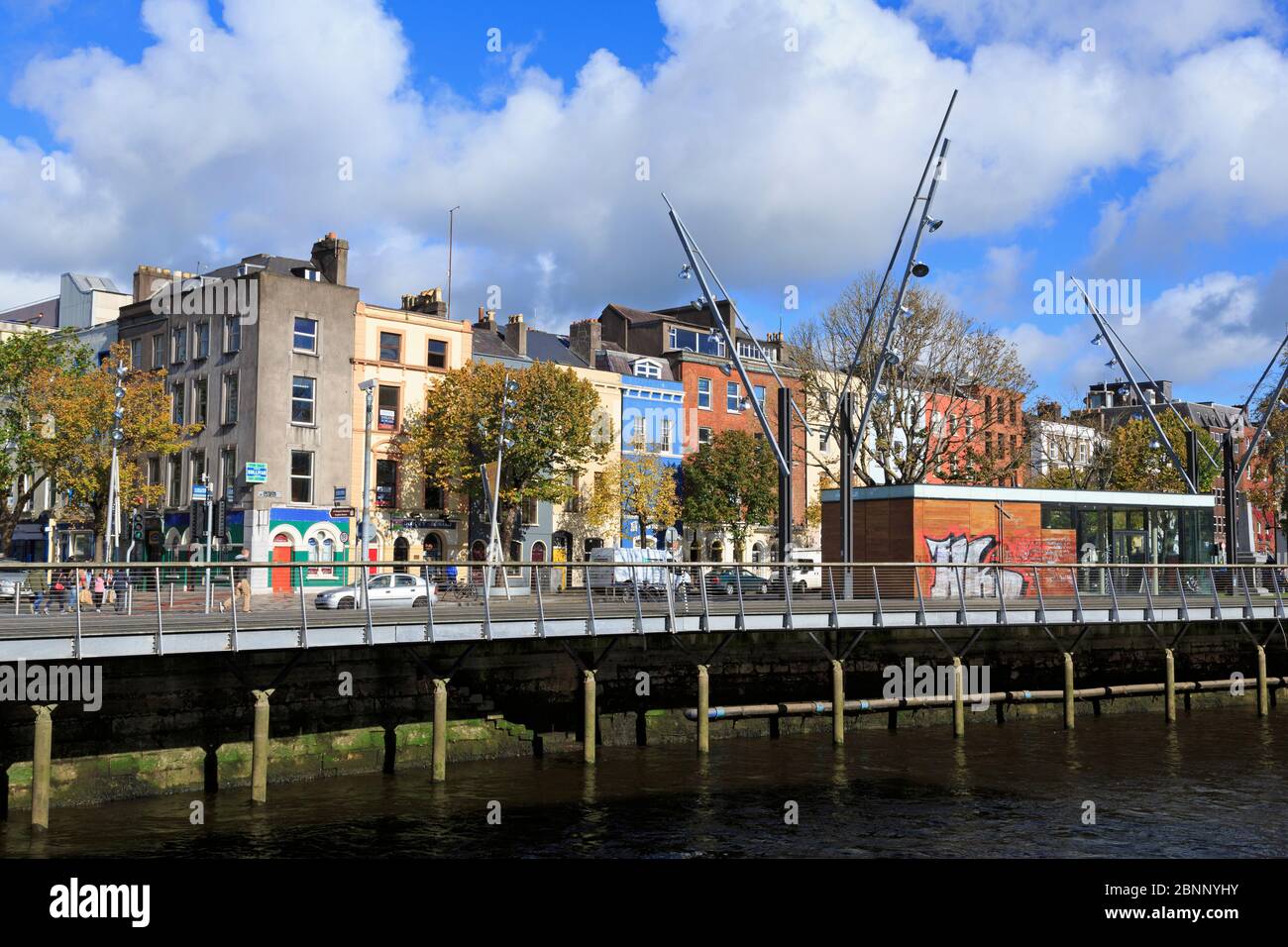 South Mall & River Lee,Cork City,County Cork,Munster,Ireland,Europe ...
