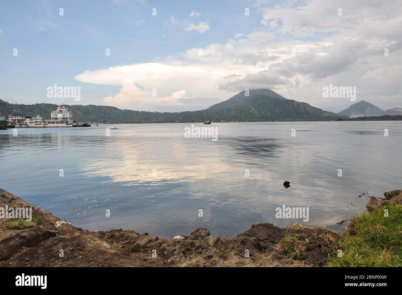 The Rabaul Volcano, Papua New Guinea Stock Photo - Alamy