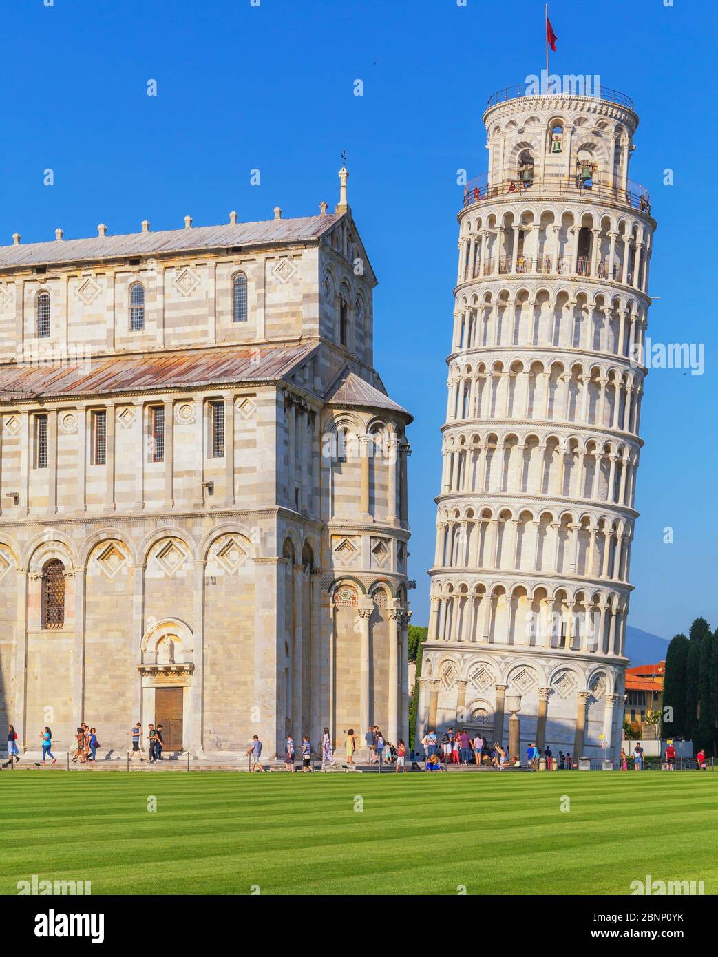 Marble columns leaning tower pisa hi-res stock photography and images ...