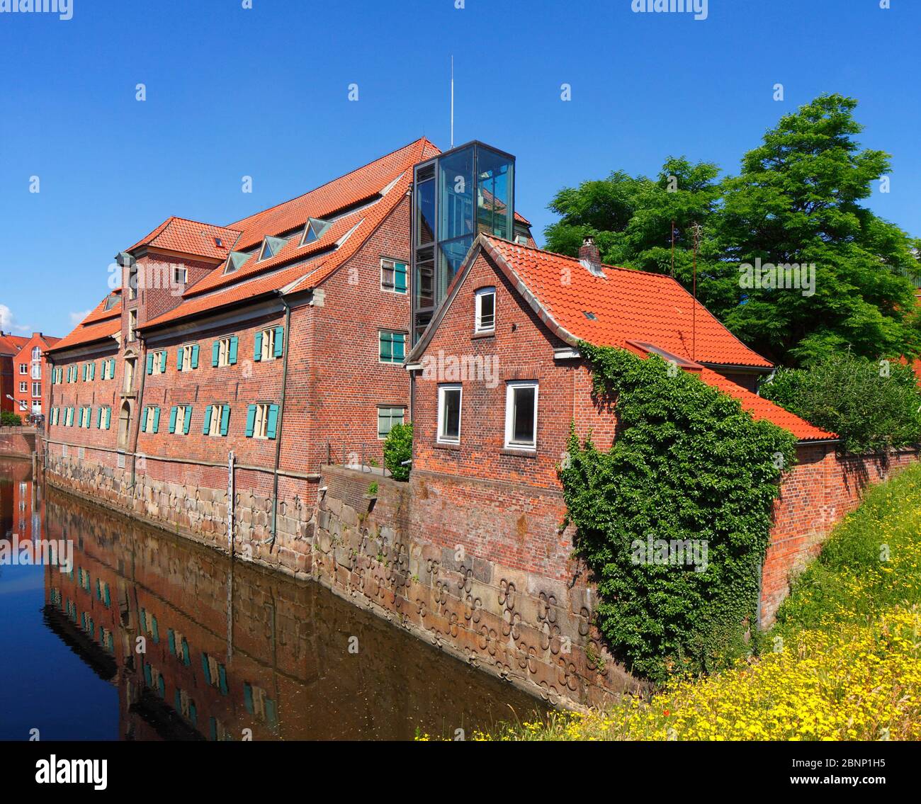 Museum Schwedenspeicher at the Old Port, Stade, Lower Saxony, Germany ...