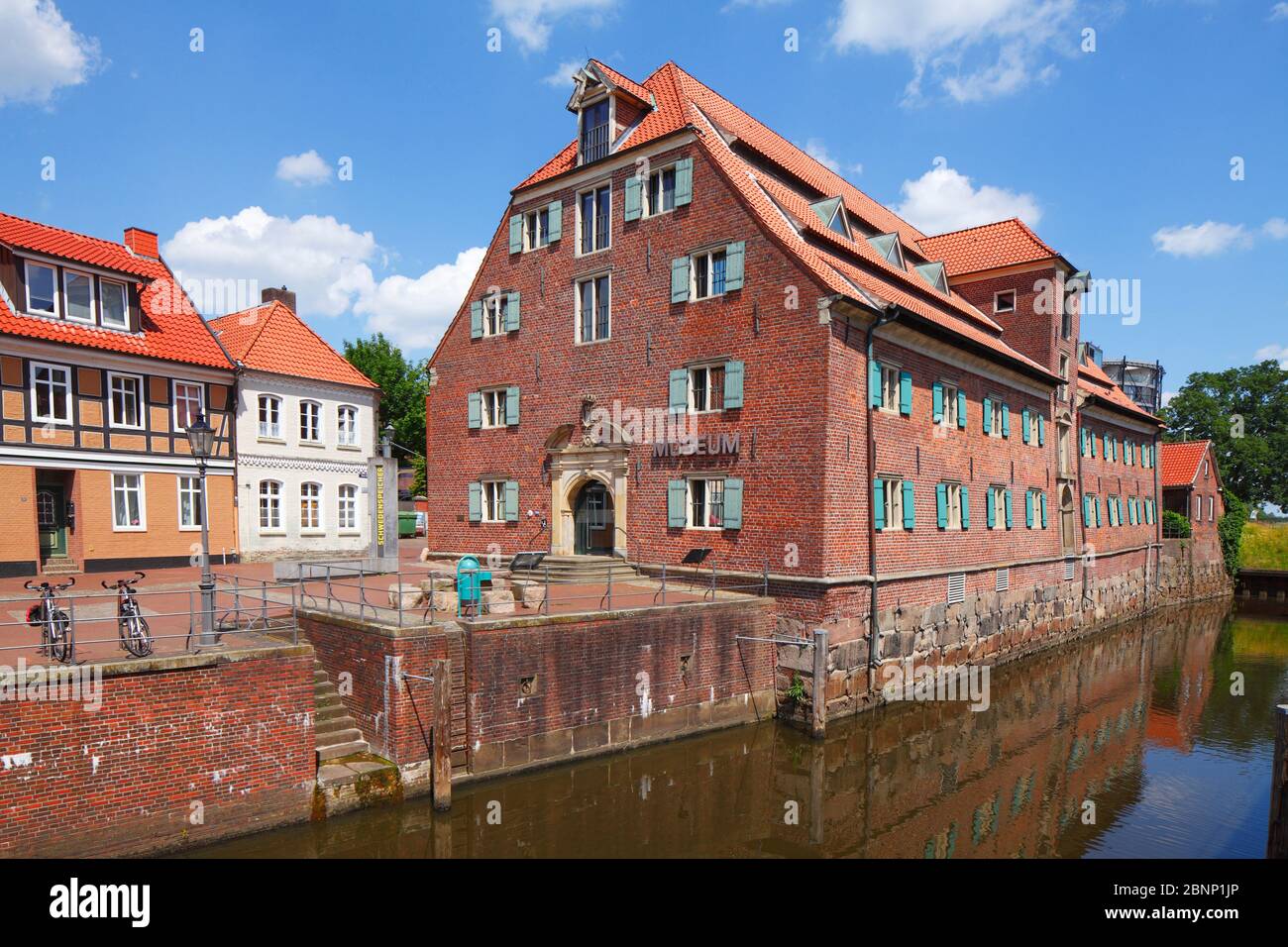 Museum Schwedenspeicher at the Old Port, Stade, Lower Saxony, Germany ...