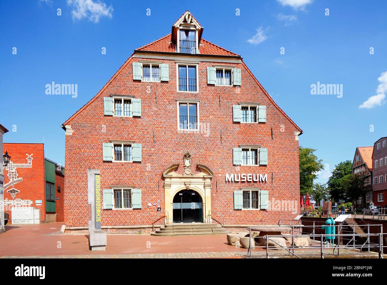 Museum Schwedenspeicher at the Old Port, Stade, Lower Saxony, Germany ...