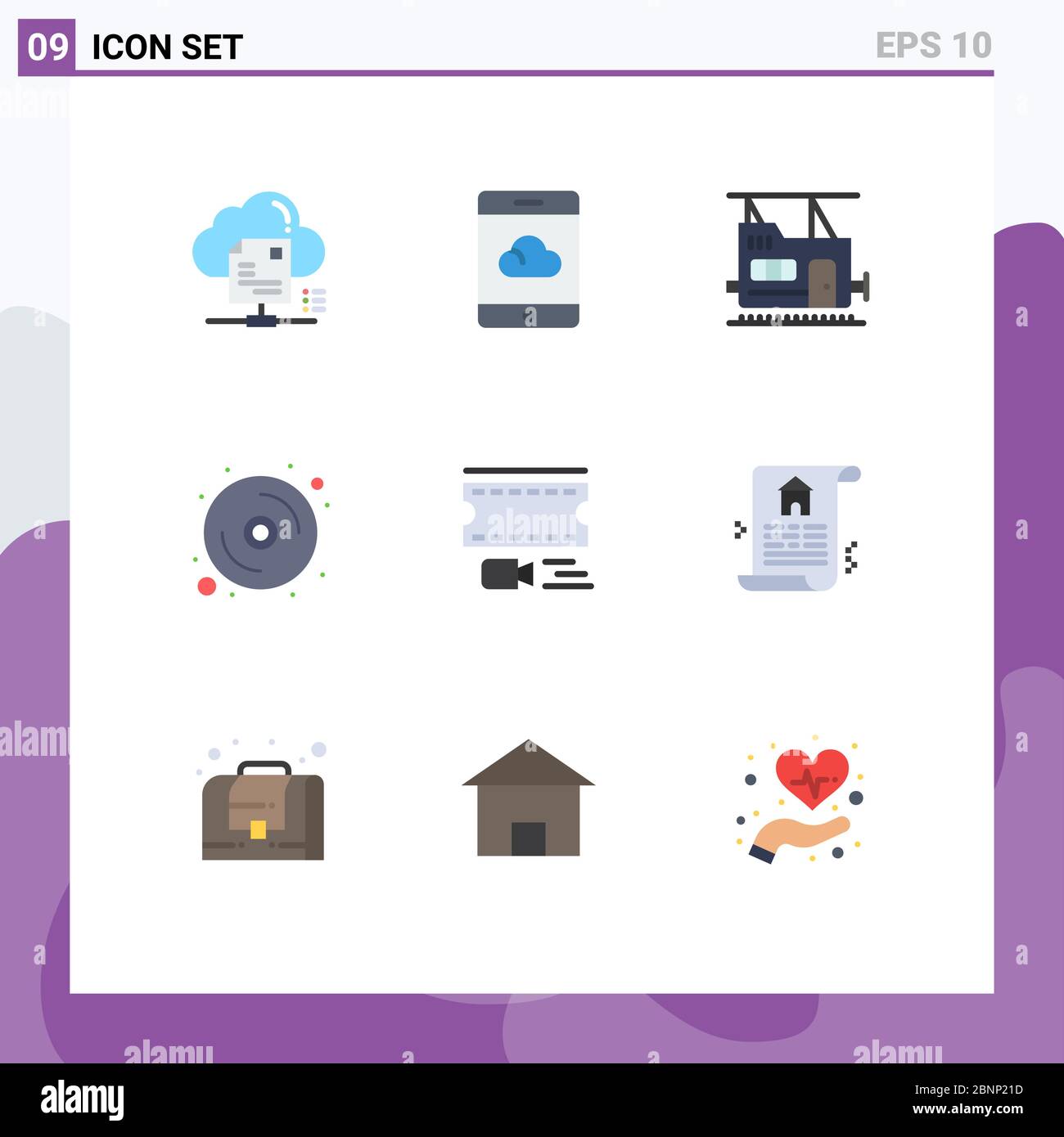 Villa Animation Stock Vector Images Alamy